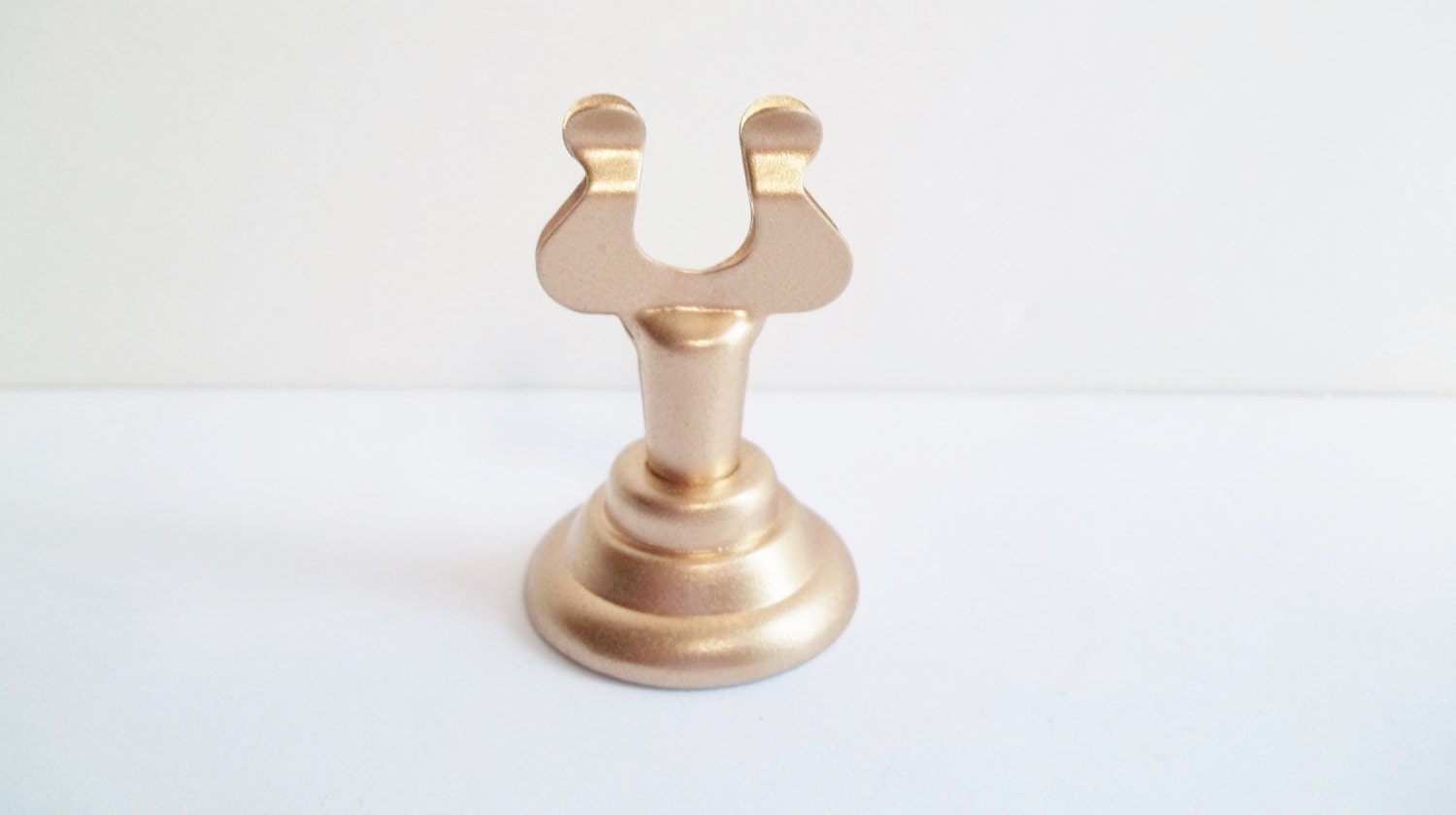 Wedding Table Number Holder Gold Place Card Holder Set of 6