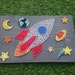 MADE TO ORDER Outer Space Rocketship String Art