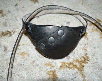 Leather eye patch | Etsy