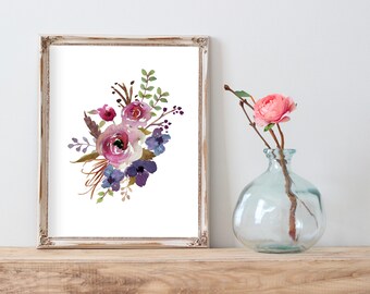 Boho chic wall art | Etsy