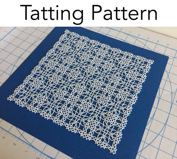 Tatting Pattern Magic Square Triangles