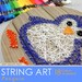DIY Penguin String Art Wood Pallet Sign Kit