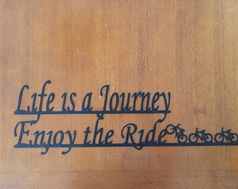 Wall Decals Life Is A Journey Enjoy the Ride Inspiration Quote