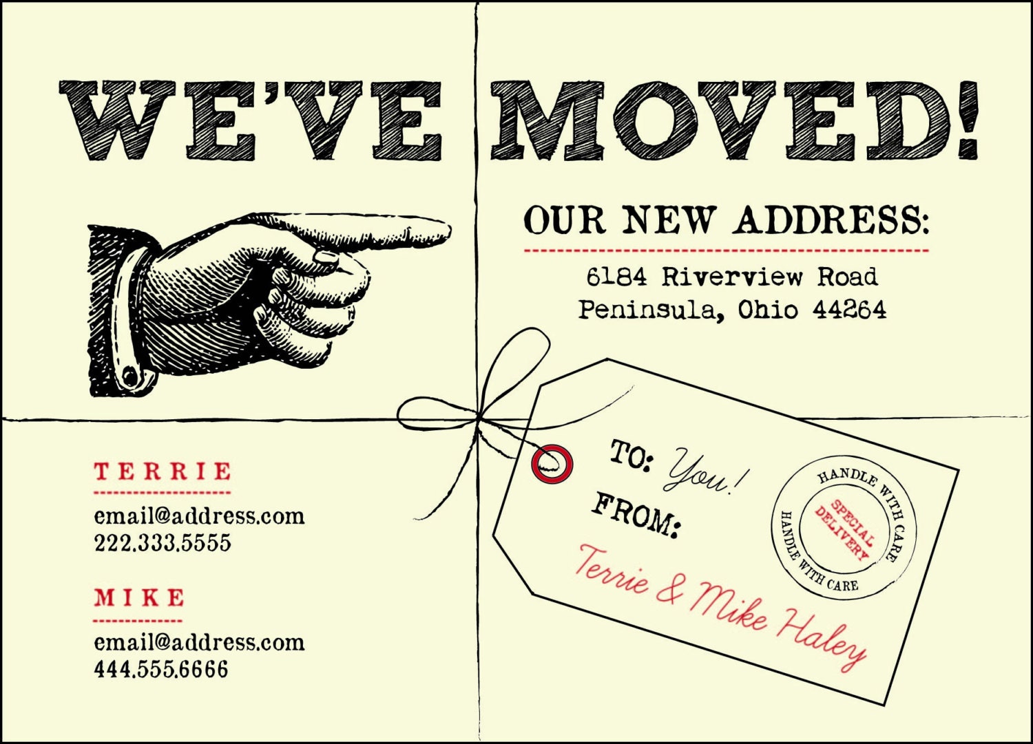 Free Business Moving Announcement Template Database