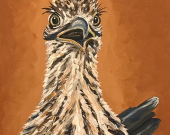 Roadrunner art | Etsy