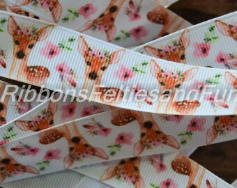 Woodland ribbon | Etsy