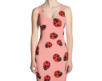 Ladybug dress | Etsy