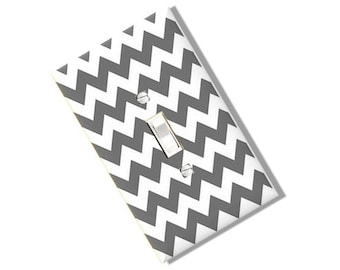 Yellow Floral Scroll Light Switch Cover Plate Homemade Multi