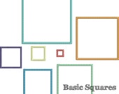 Items similar to SQUARES Applique Design - Instant Download Digital ...