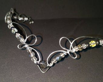 Silver circlet | Etsy