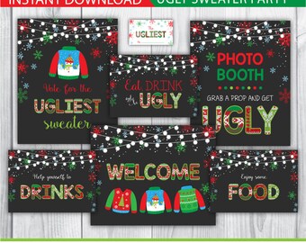 Murder at the Ugly Sweater Party: A Christmas Murder Mystery