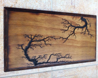 Fractal wood burning | Etsy