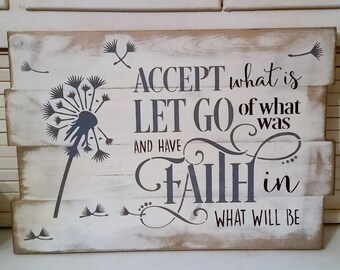 Dandelion sign | Etsy