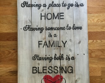 Blessing sign | Etsy
