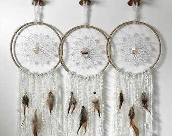 Crystal dreamcatcher | Etsy
