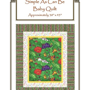 Baby quilt pattern | Etsy