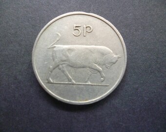 Vintage irish coin | Etsy