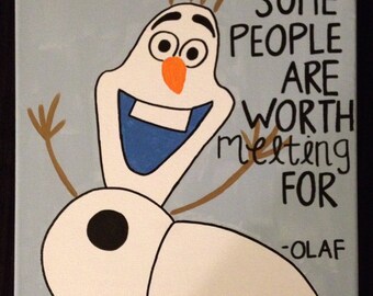 Olaf sign | Etsy