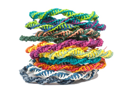 DIY Kit: Paperyarn Friendship Bracelets Fun and Easy