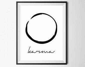 Enso poster | Etsy