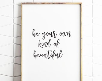 Printable quote art | Etsy