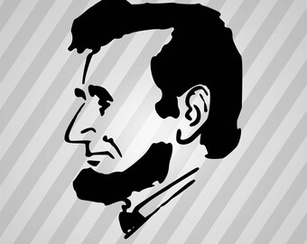 Abraham lincoln svg | Etsy