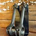 Connecting rod bookends Piston bookends Industrial bookends
