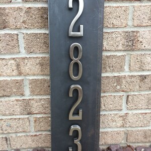 Yard address sign | Etsy