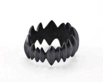 Vampire teeth ring | Etsy