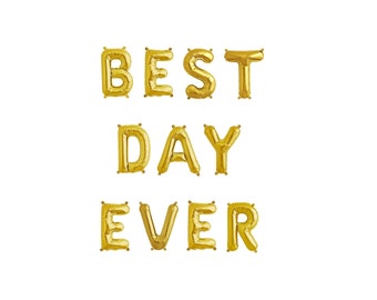 Best day ever banner | Etsy