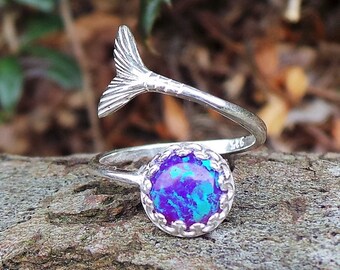 Mermaid ring | Etsy
