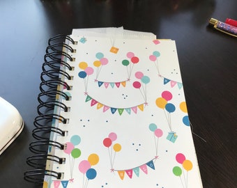 Birthday journal | Etsy