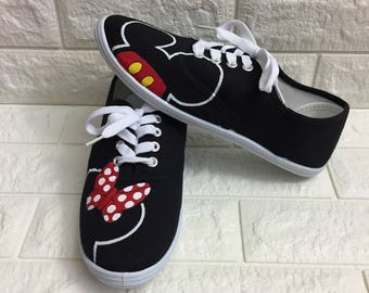 Mickey mouse shoe | Etsy