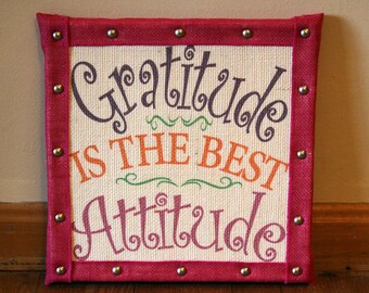Have a Gratitude Attitude