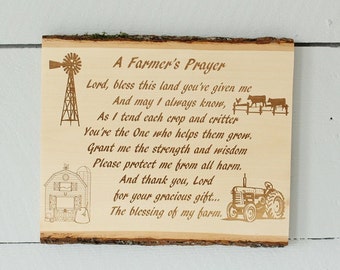 Farmers prayer | Etsy