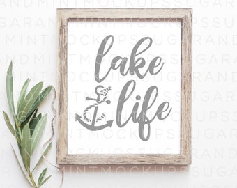 Lake life clip art | Etsy