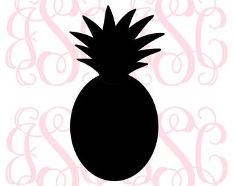 Pineapple wall decal | Etsy