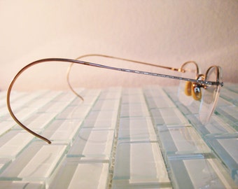 Wire rim eyeglasses | Etsy