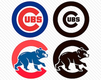 Chicago cubs svg | Etsy