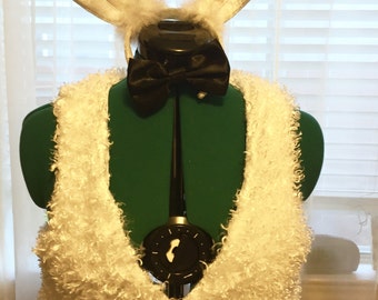 White rabbit costume | Etsy
