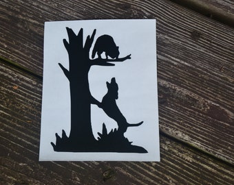 Outdoor Vinyl Coon Hunting Decal