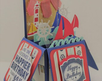 3d pop up card | Etsy