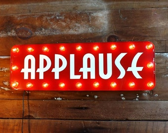 Applause sign | Etsy