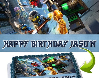 Ninjago cake topper | Etsy