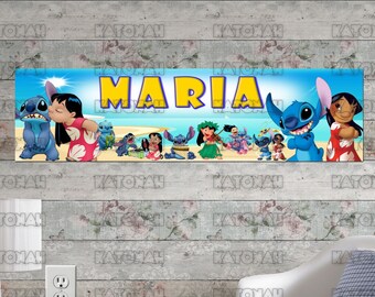 Lilo stitch banner | Etsy