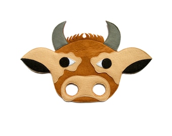 Cow mask | Etsy