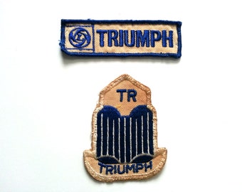 Triumph patch | Etsy