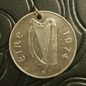 Vintage irish coin | Etsy
