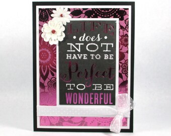 Inspirational card | Etsy