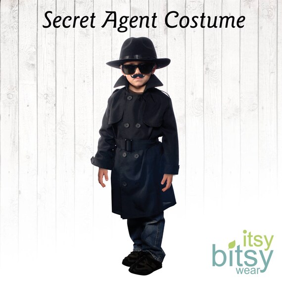 Enfant Costume enfant Agent Secret Costume personnalisé Agent